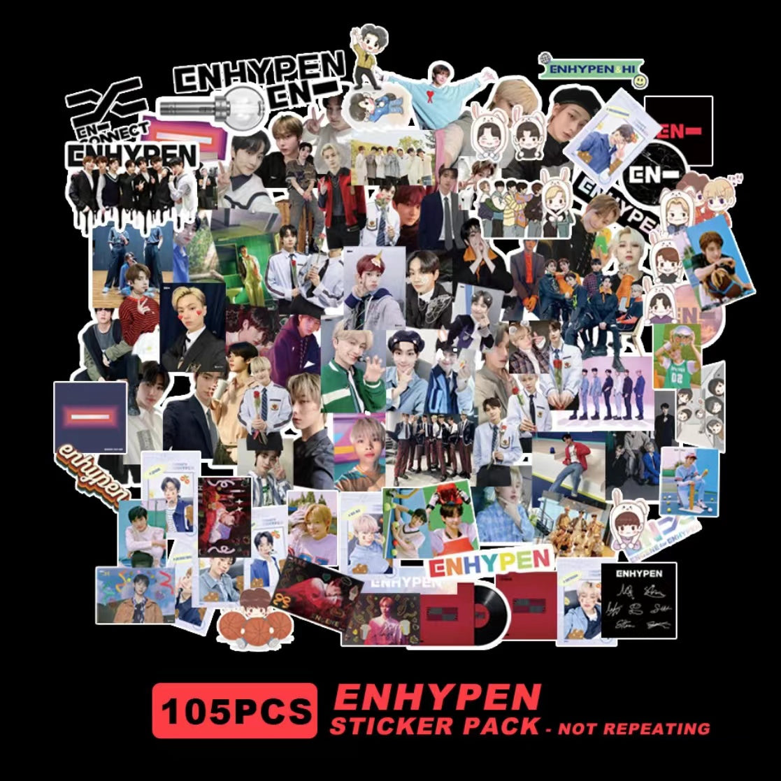 ENHYPEN Sticker Pack Bundle [~500 pcs] (Fan-made) – ENHYPEN Universe